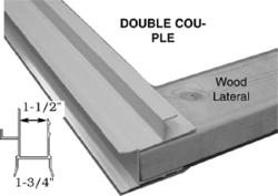 12' Aluminum Sliding Door Double Couple at Menards®