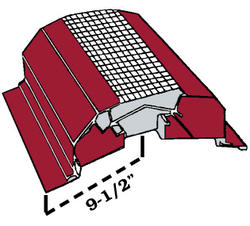 10' White MW 35 Ridge Vent at Menards®