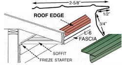 10' Multitone Twilight Black Roof Edge at Menards®