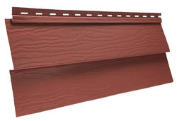 Double 4" Red Steel Siding Sample-2 pieces 8" X 36" at Menards®