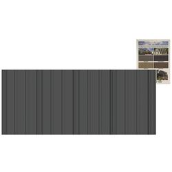 Premium Pro-Rib Matte Knight's Armor Steel Panel 36" x 16" Sample at ...