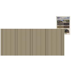Premium Pro-Rib Matte Sandy Clay Steel Panel 36" x 16" Sample at Menards®