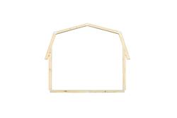 8' Gambrel Barn EZ Build® Storage Building Frame at Menards®