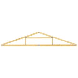 32' Post Frame End 4/12 Pitch at Menards®