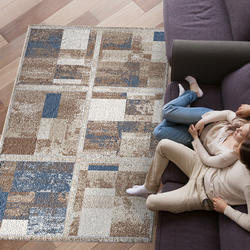 Natco Home™ Cumulus Grange Parchment Dusk 7'10" x 9'10" Area Rug at ...