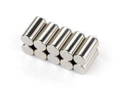 Magcraft® 1/2" x 1/4" Rare Earth Rod Magnet - 10 Count at Menards®