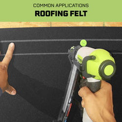 STINGER® CS150B 18-Gauge Pneumatic Narrow Crown Roofing Cap Stapler at ...