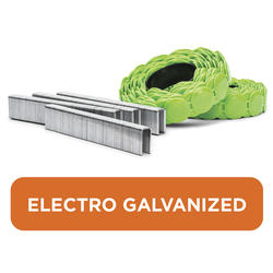 STINGER® StaplePac™ 3/8" Crown x 7/8" Leg Galvanized Roofing Cap ...