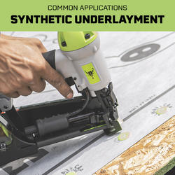 STINGER® StaplePac™ 3/8" Crown x 7/8" Leg Galvanized Roofing Cap ...