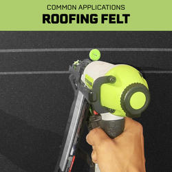 STINGER® StaplePac™ 3/8" Crown x 7/8" Leg Galvanized Roofing Cap ...