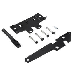 National Hardware® Black Post Mount Gate Latch at Menards®