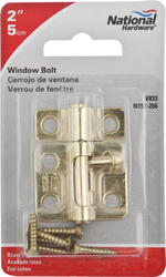 National Hardware® 2" Brass Barrel Bolt at Menards®