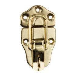 National Hardware® 3-5/8" Brass Lockable Draw Cabinet Catch at Menards®