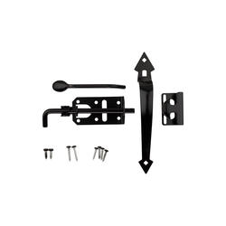 National Hardware® Black Ornamental Gate Latch at Menards®