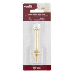 National Hardware® Brass Rigid Door Stop at Menards®