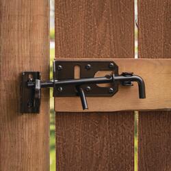 National Hardware® Black Ornamental Gate Latch at Menards®