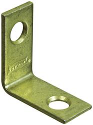 National Hardware® 1" x 1/2" Brass Corner Brace - 4 Pack at Menards®