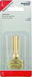 National Hardware® 2" Brass Surface Bolt at Menards®