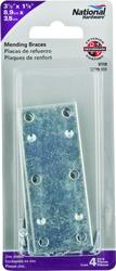 National Hardware® 3-1/2" Zinc Mending Brace - 4 Pack at Menards®