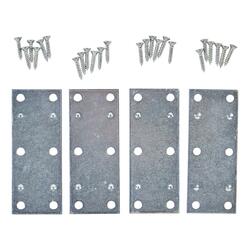 National Hardware® 3-1/2" Zinc Mending Brace - 4 Pack at Menards®