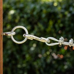 National Hardware® Zinc Hitching Ring with 3/8" Screw Eye at Menards®