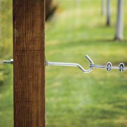 National Hardware® 10" Zinc Hook Bolt with Nut at Menards®