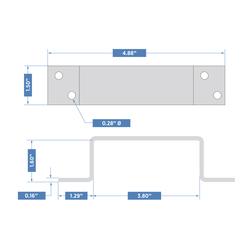 National Hardware® Closed Bar Holder at Menards®