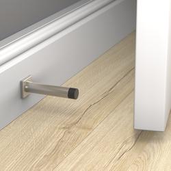 National Hardware® Satin Nickel Reed Door Stop at Menards®
