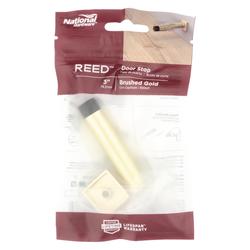 National Hardware® Brushed Gold Reed Door Stop at Menards®