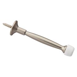 National Hardware® Satin Nickel Rigid Door Stop at Menards®