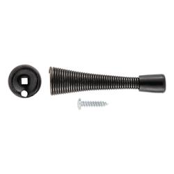 National Hardware® Matte Black Spring Door Stop at Menards®