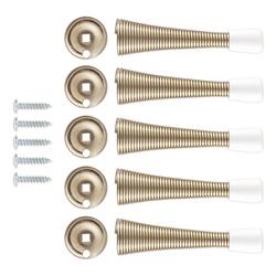 National Hardware® Satin Nickel Spring Door Stop - 5 Pack at Menards®