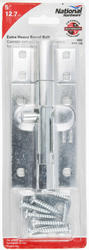 National Hardware® 5" Zinc Extra Heavy Barrel Bolt at Menards®