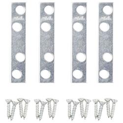 National Hardware® 3" x 5/8" Zinc Mending Brace - 4 Pack at Menards®