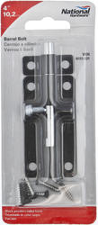 National Hardware® 4" Black Barrel Bolt at Menards®
