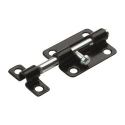 National Hardware® 3" Black Barrel Bolt at Menards®