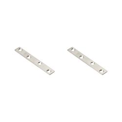 National Hardware® 4" x 5/8" Stainless Steel Mending Braces - 2 Pack at ...