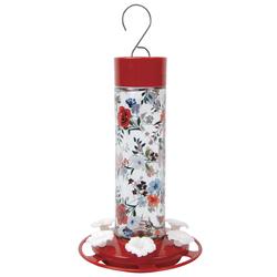 Nature's Way® Vintage Blossom Decorative Glass Hummingbird Feeder - 20 ...