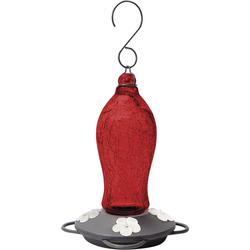 Nature's Way® Red Crackle Hummingbird Feeder - 16 oz. at Menards®