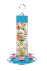 Nature's Way® Charming Peony Decorative Glass Hummingbird Feeder - 20 ...