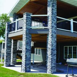 Adorn® Colorado Gray Manufactured Stone Pillar Stone (1.5 lin.ft.) at ...