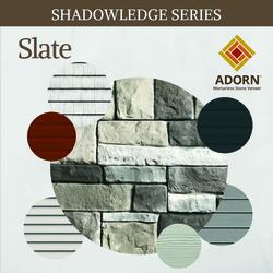 Adorn® Slate Manufactured Stone Veneer Siding (3 sq. ft.) at Menards®