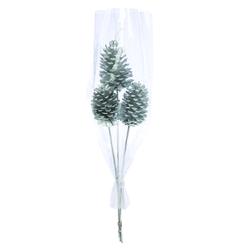 Stem & Style™ 30" Silver Metallic Pinecone Stems - 3 Pack at Menards®