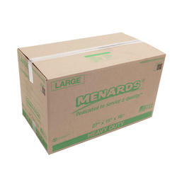Menards®: 15"W x 16"H x 27"D Large Heavy-Duty Cardboard Box at Menards®