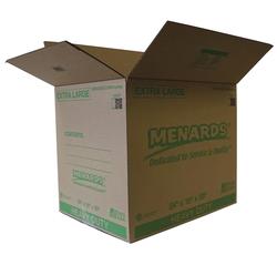 Menards® 18"W x 20"H x 24"D XLarge Heavy-Duty Cardboard Box at Menards®
