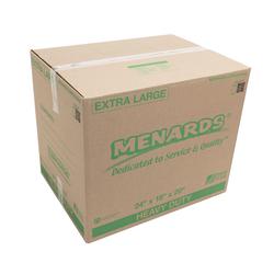 Menards® 18"W x 20"H x 24"D XLarge Heavy-Duty Cardboard Box at Menards®