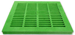 NDS® 12" x 12" Square Green Plastic Grate at Menards®