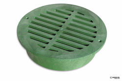 NDS® 12" Round Green Plastic Grate at Menards®