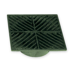 NDS® 5" Square Green Plastic Grate at Menards®