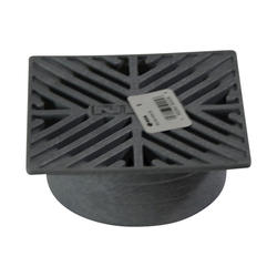 NDS® 5" Square Gray Plastic Grate at Menards®